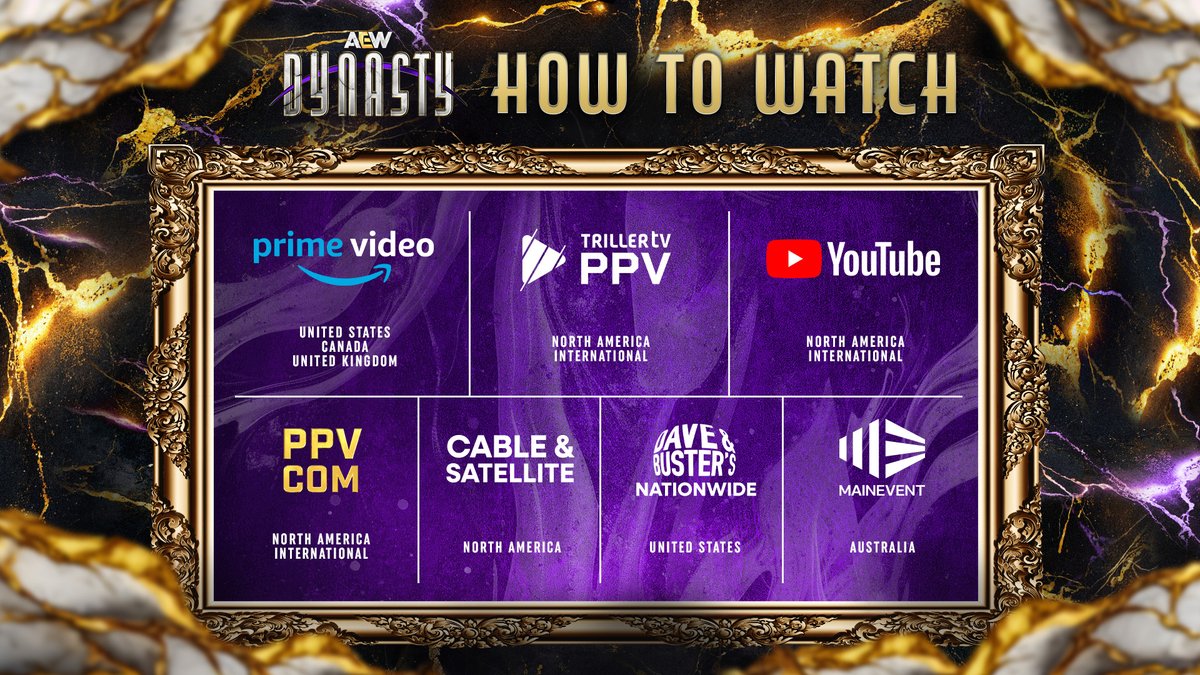 AEW Dynasty 2025: Preview, Matches, and How to Watch | SEScoops